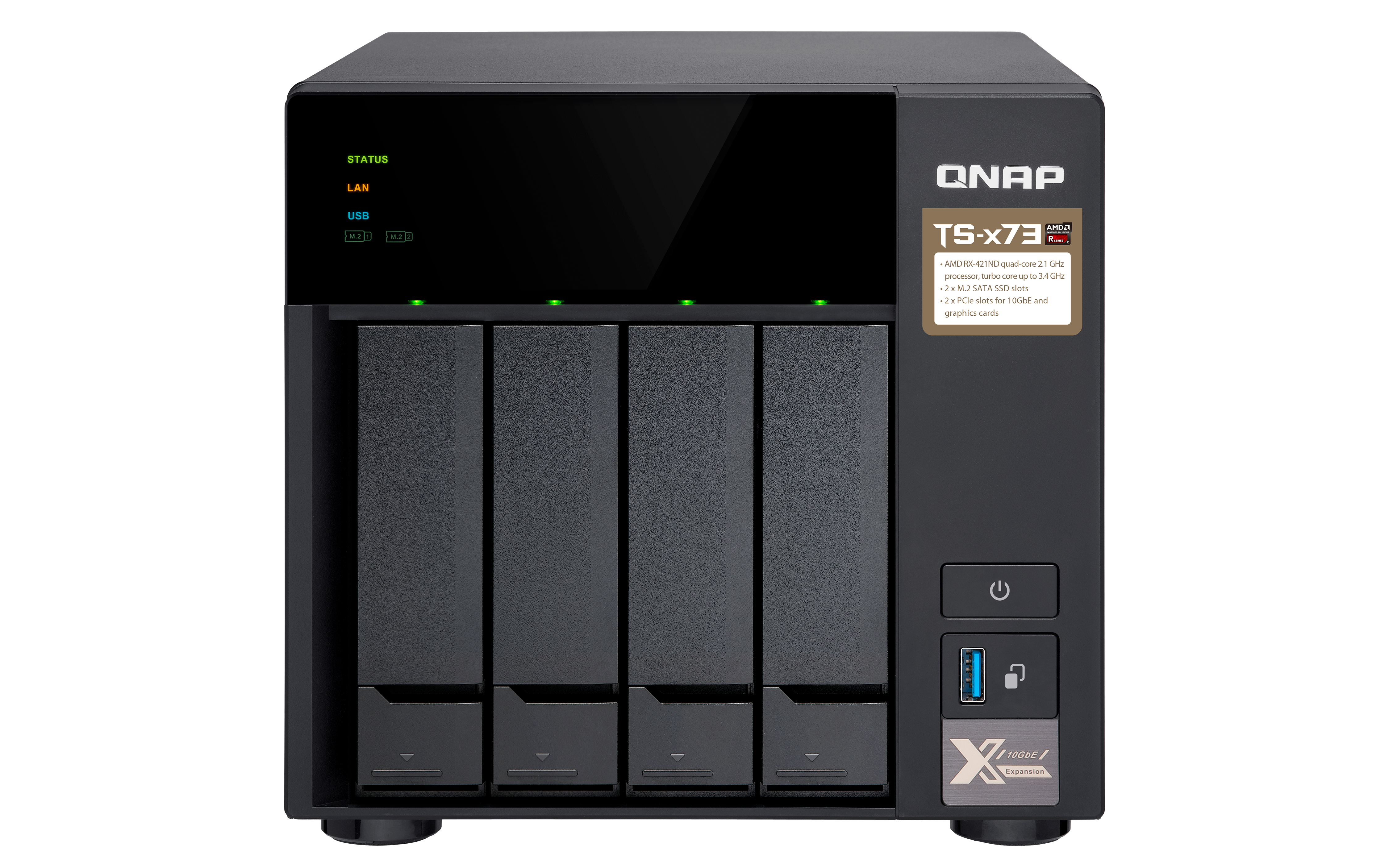 QNAP TS-473-8G | Storage Systems | Storage | IT-Planet