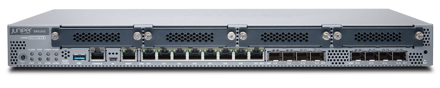 Juniper Networks SRX345 | segunda mano | refurbished | datasheet