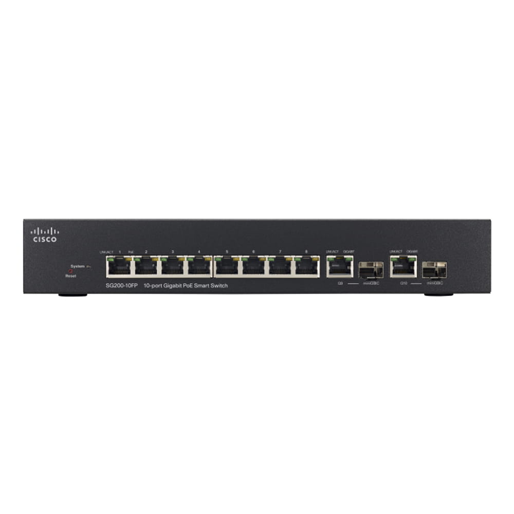 Cisco SG200-10FP-EU | price & datasheet | refurbished & new